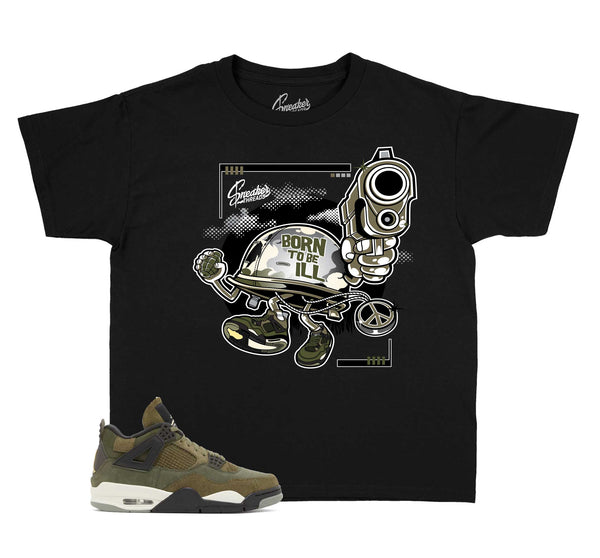 Jordan Retro 4 Green Glow Shirt And Tee - Poison